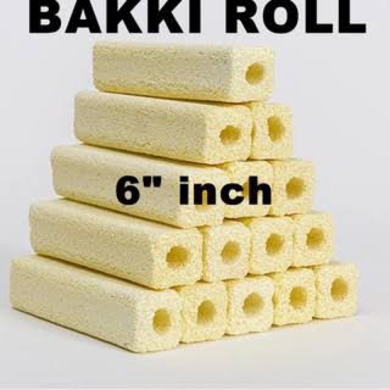 Bakkiroll baki roll bakki rolls aquarium filter media | Shopee Philippines
