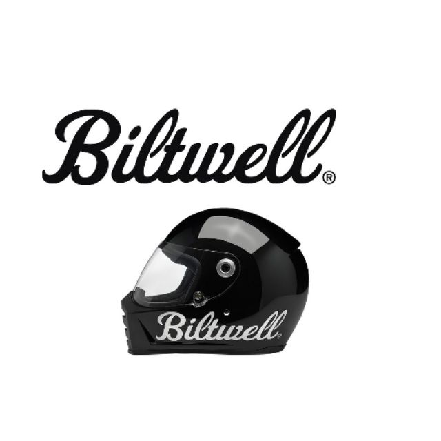 [MGOAL]2 Pcs Biltwell Motorcycles Classic Sticker Decal Logo Cafe Racer ...