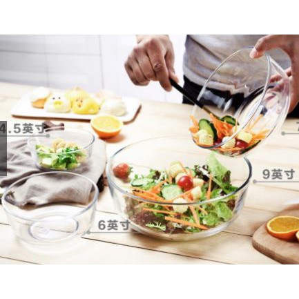 Blinkmax - Salad Bowl 4pcs per Box (KTW113 640ml, KTW115 1215ml ...