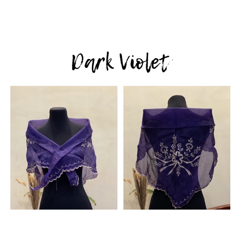 Filipiniana Alampay (Embroidered) | Shopee Philippines