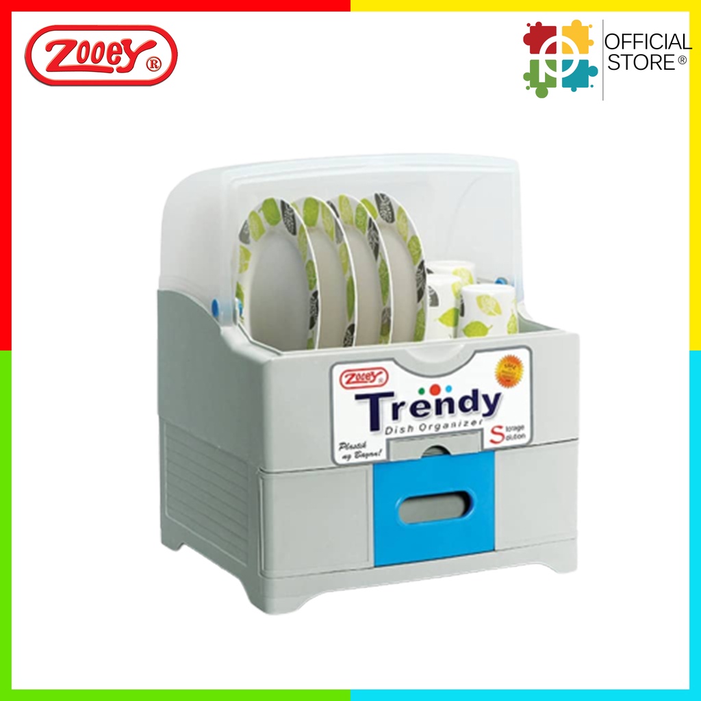 ZOOEY TRENDY 1 DRAWER DISH DRAINER / KITCHEN ORGANIZER 866-1K | Shopee ...