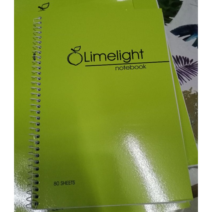 Limelight spring notebook 80 sheets | Shopee Philippines