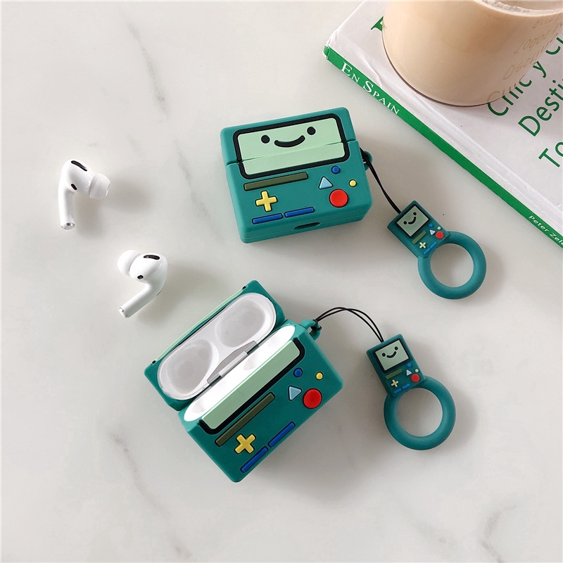Popular Silicone Cover AirPods Pro Case Cute Cartoon Adventure Time BMO ...