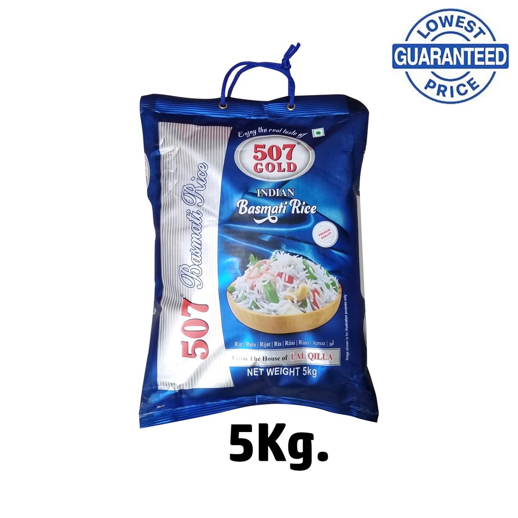 (Basmati Variation) 507 Gold Indian Basmati Rice (5kg) | Shopee Philippines