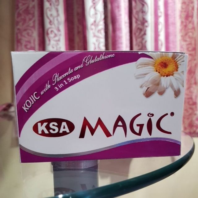 KSA MAGIC violet kojic w/placenta &gluta 140g | Shopee Philippines