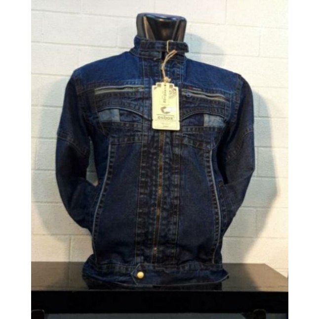 ZIPPERED JEANS JACKET (ESBOX) | Shopee Philippines