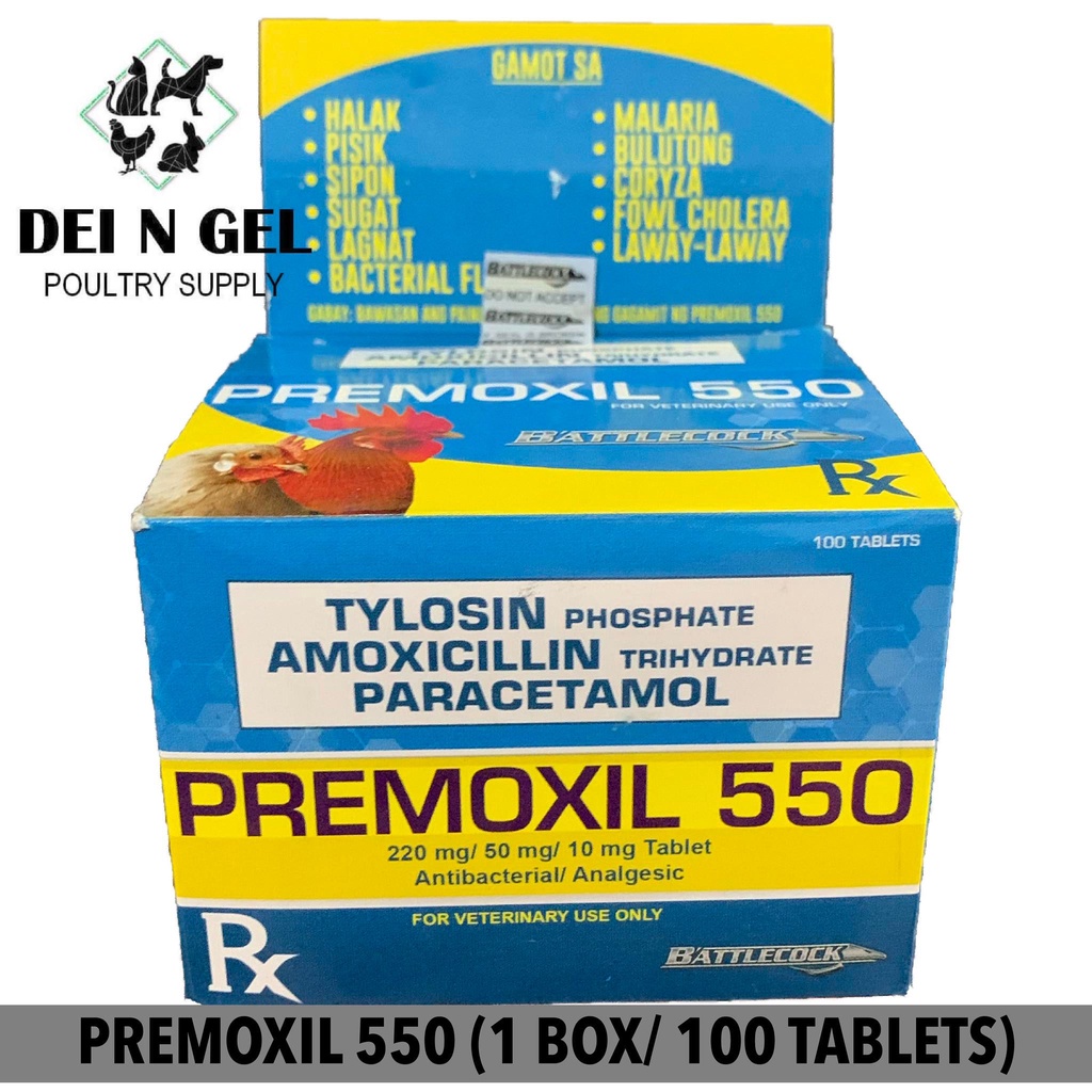 Battlecock Premoxil 500 (100 Tablets) | Shopee Philippines