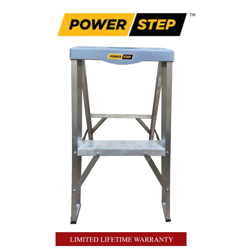 Power Step Aluminum A-Type Ladder 2ft | Shopee Philippines