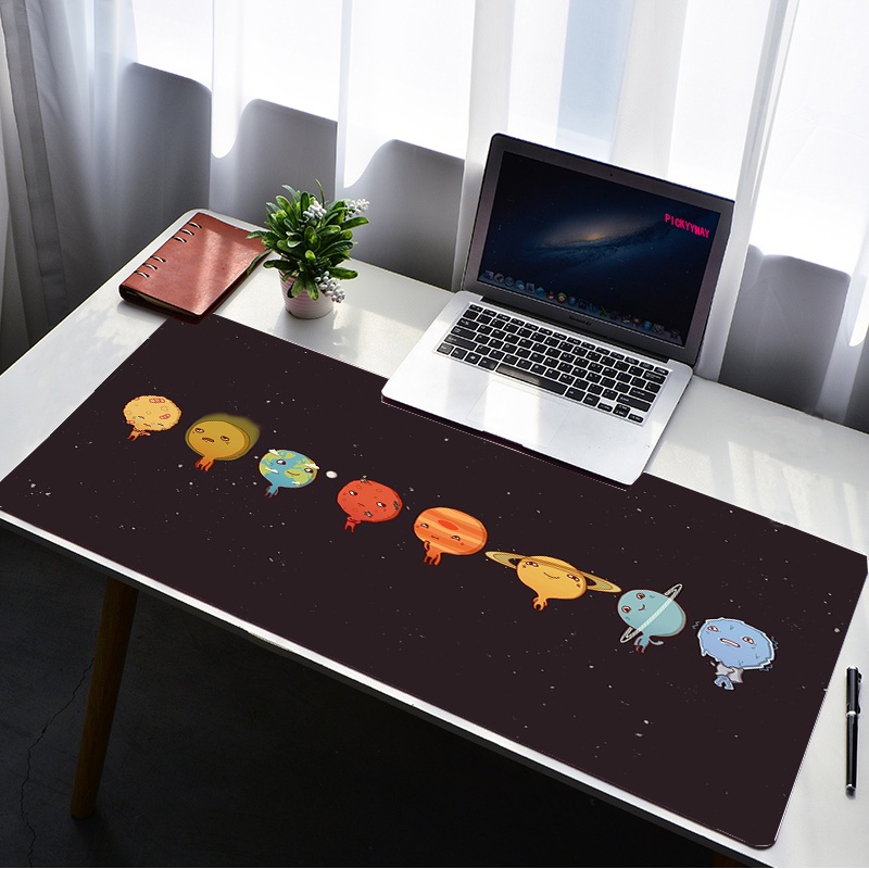 Solay system Table Mat Personalized Fabric Mouse Pad Office Carpet Desk ...