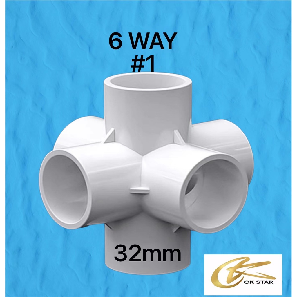 PVC White Fittings 1/2" 3/4'' 1'' BALL VALVE'' 3 WAY'' 4 WAY'' 5 WAY'' 6 WAY'' UNION PATENTE ...