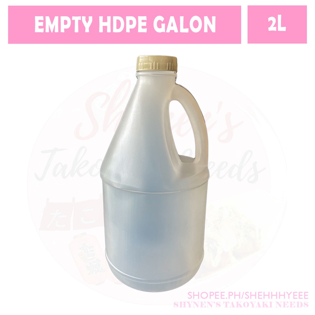 Empty HDPE Galon 2Liters | Shopee Philippines