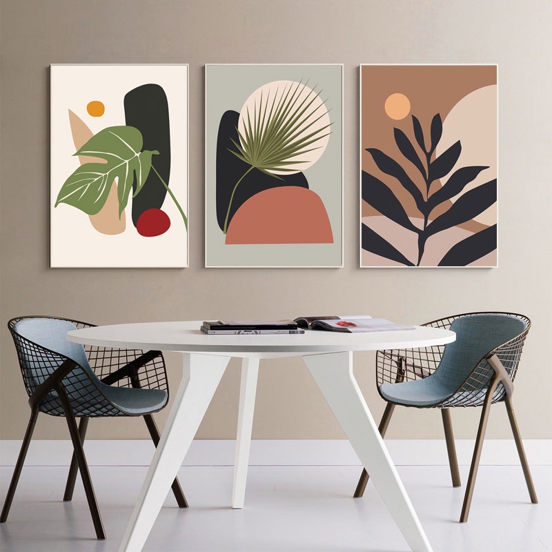 Decorative Painting Modern Tropical Plants Flower Canvas Painting (No ...