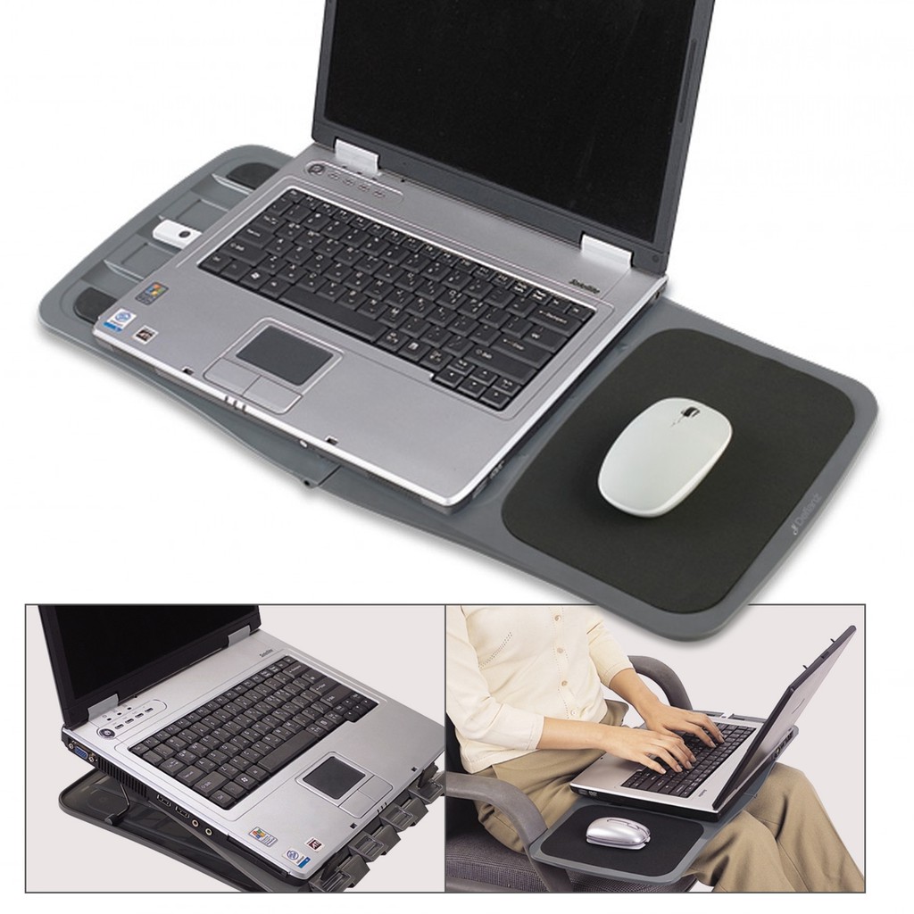 ACTTO Foldable Multi-functional Laptop Stand w/ Mouse Pad | Shopee ...