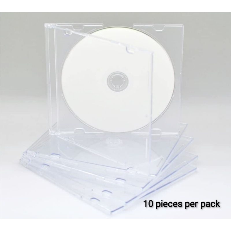 CD Slim jewel case clear cd | Shopee Philippines