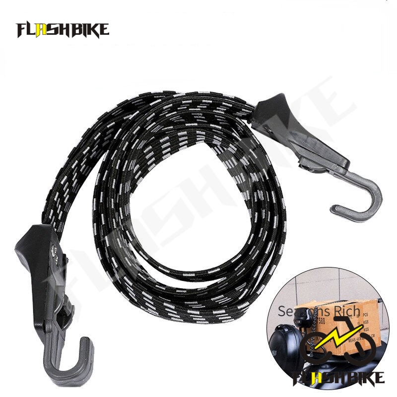 Bicycle Luggage Rack Carrier Elastic Band Bike Cargo Racks Tied Rubber ...