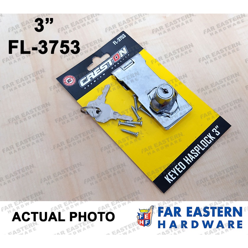CRESTON Safety Hasp Lock CRDH | Shopee Philippines