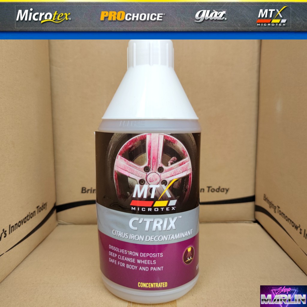 Microtex MTX C'trix Iron Decontaminant Concentrate dilutable 1L 1000ml ...