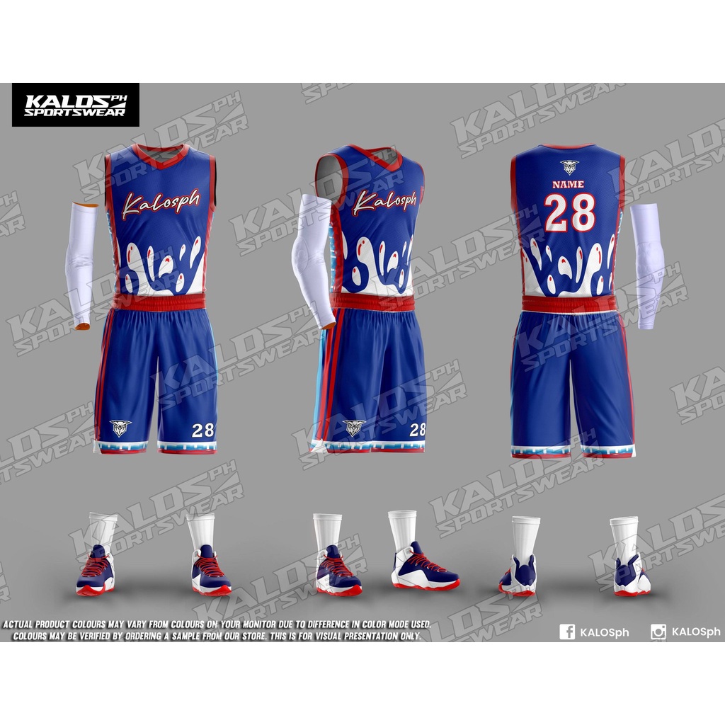 0082 SEAFARER MARINE SEAMAN DESIGN BASKETBALL JERSEY SET SANDO AND ...