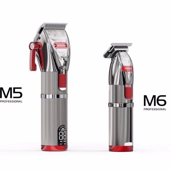 Madeshow M10+/M5F/M5/M6 Steel Two Speed Rechargeable Hair Clipper With ...