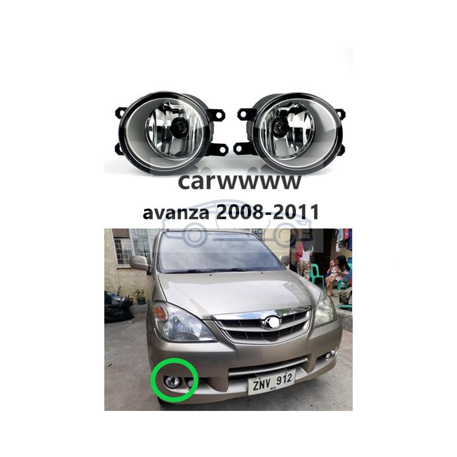 for TOYOTA AVANZA 2008 2009 2010 2011 fog lamp fog light front bumper ...