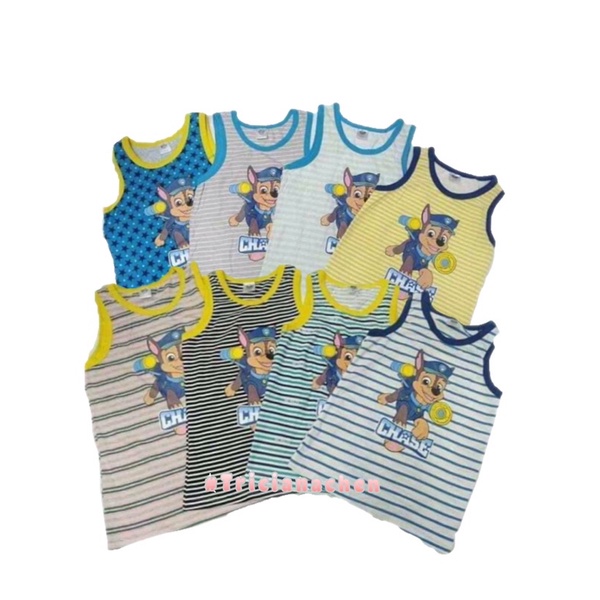 Boys Sando Sticker Character Print Sando For Kids Sleeveless For Boy ...