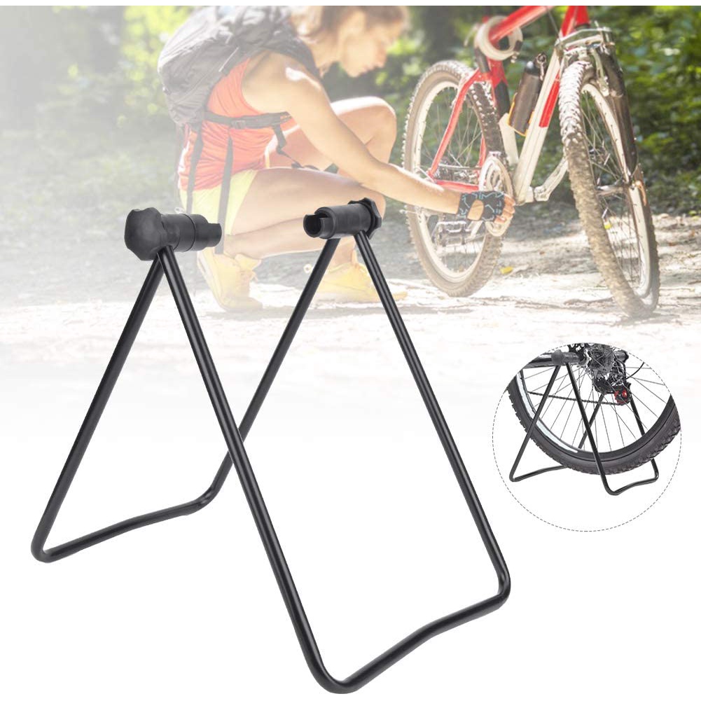 U shaped Utility Bicycle Stand, Adjustable Height Foldable Repair Rack ...