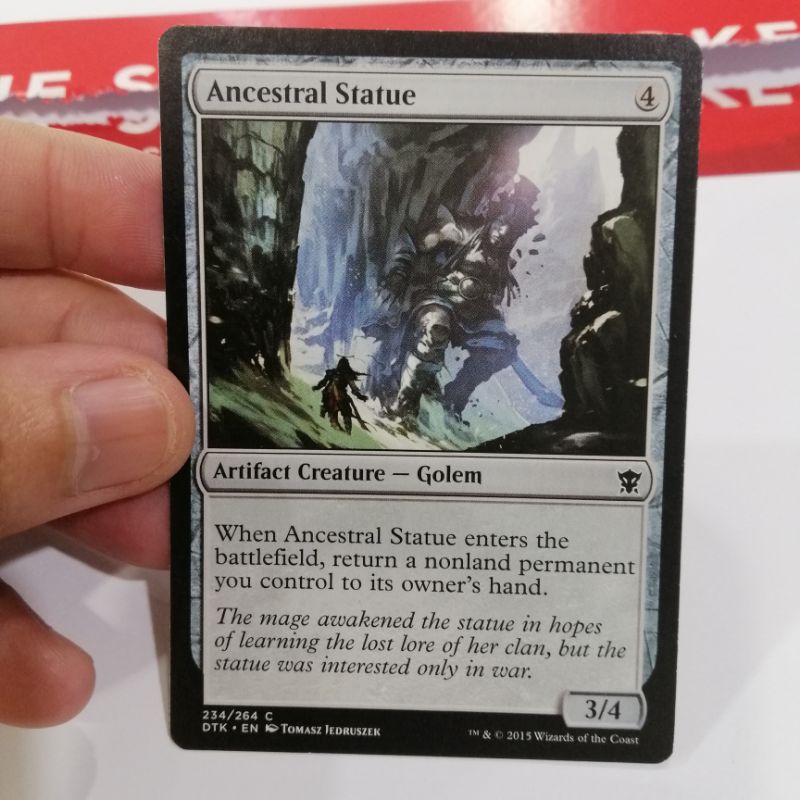 1 Ancestral statue DTK dragons of tarkir MTG card magic commander EDH ...