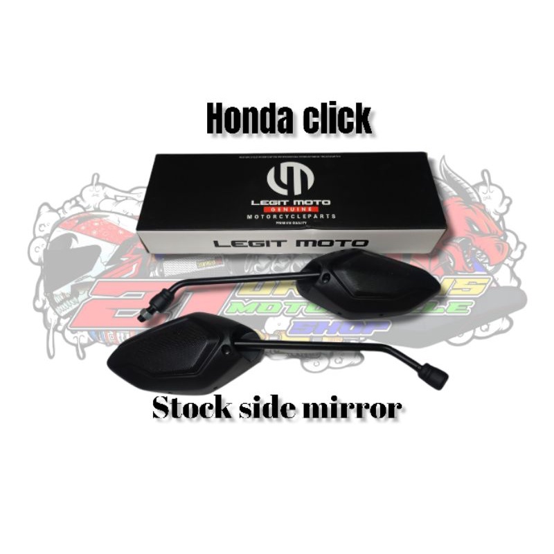 Honda Click stock side mirror (legit moto brand) | Shopee Philippines