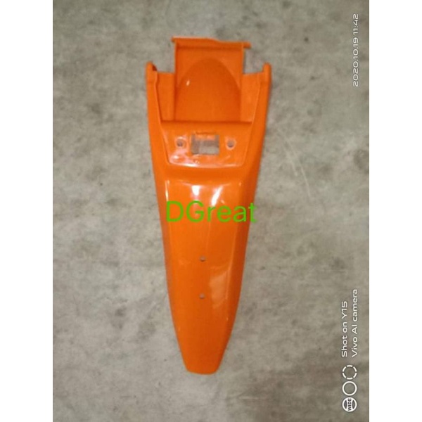 rusi rear fender kr125/150/200 (orange) | Shopee Philippines