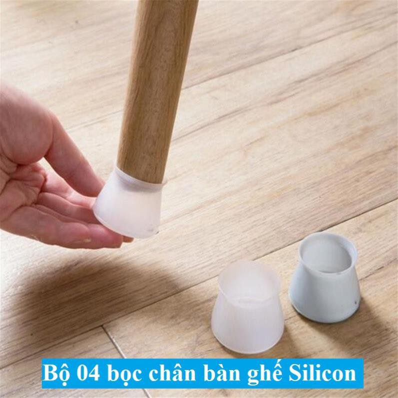 Set of 04 Silicone pads to cover table and chair legs to prevent ...