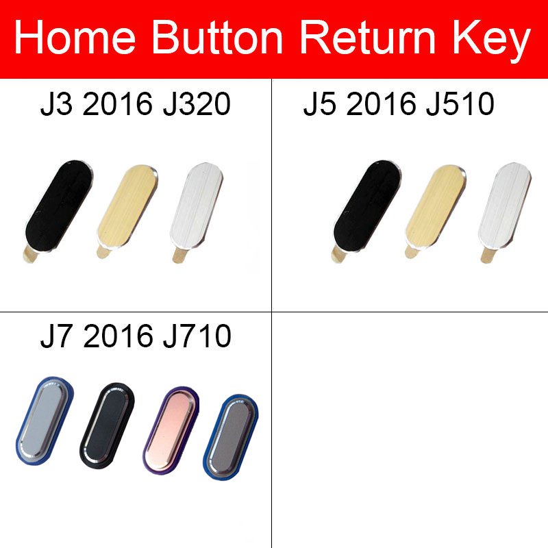 Home Button For Samsung Galaxy J3 J5 J7 2016 J320 J510 J710 Menu Return ...