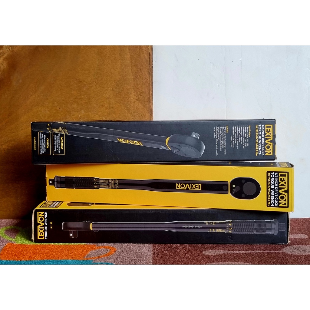 LEXIVON LX-183 1/2-Inch Drive Click Torque Wrench | Shopee Philippines