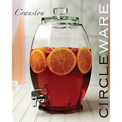 Circleware Cranston Beverage Dispenser with Glass Lid (3gal) | Shopee ...