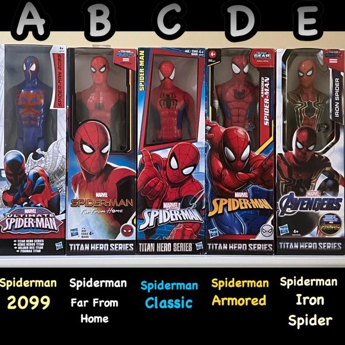 Hasbro Marvel SPIDERMAN Titan Hero Series - SPIDER MAN 12 Inch Figure ...