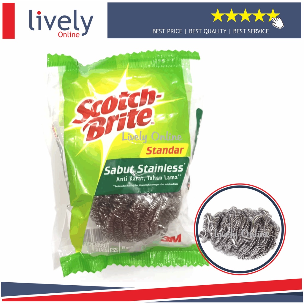 3m Scotch Brite Stainless WIRE DISHWASHER COir | Shopee Philippines