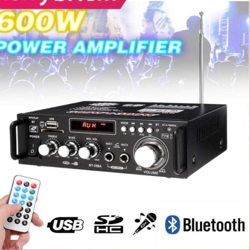 POWER AMPLIFIER SOUND SYSTEM 600W BLUETOOTH MINIATURE SOUND SYSTEM ...