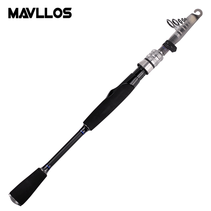 Mavllos Ultra Short Carbon Telescopic Fishing Rod 1.68M 1.98m 2.28m 2 ...