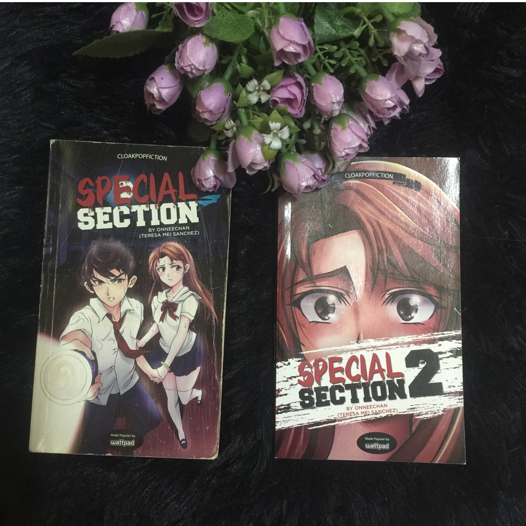 Special Section Book 1 and 2 (wattpad used) | Shopee Philippines