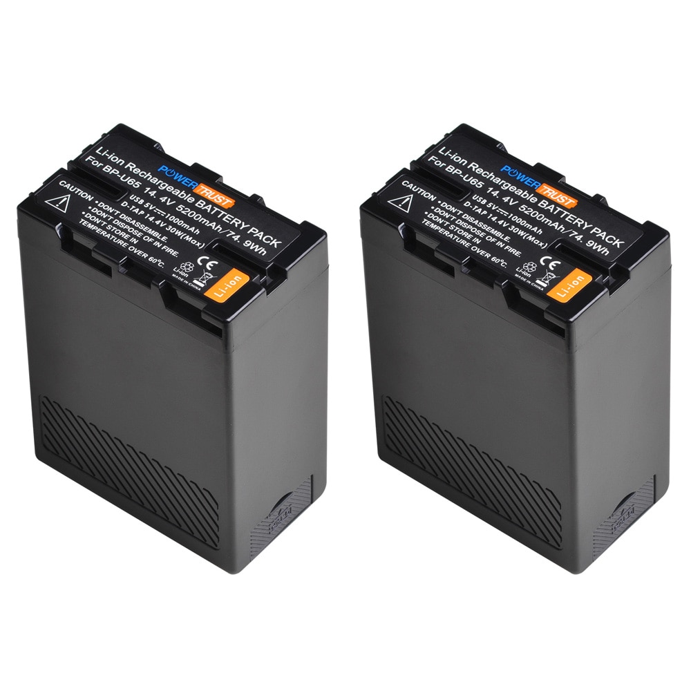 5200mAh BP-U65 Battery for Sony BP-U60 BP-U30 BP-U90 BP-U95 PMW-EX1 PMW ...