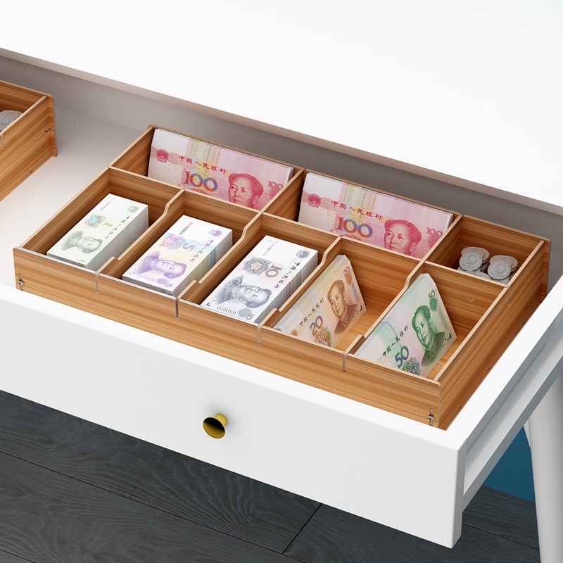 win Desktop Change Storage Box Financial Coin Banknote Cash Register ...