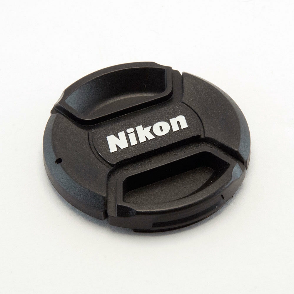Front Lens Cap Center-Pinch Snap-on Cover for Nikon Camera 52mm/55mm ...