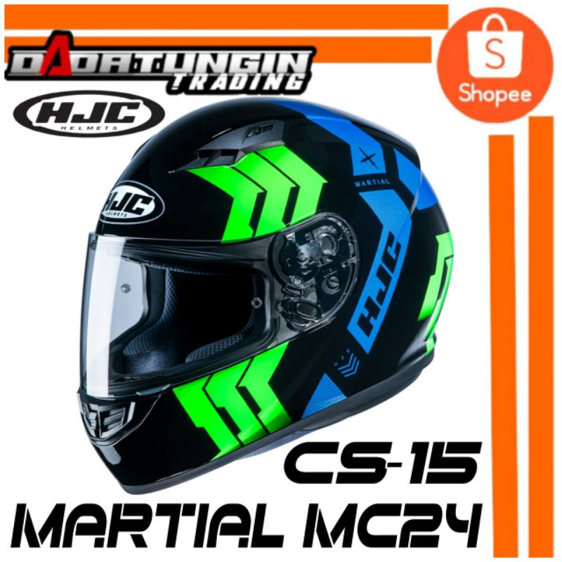 HJC CS-15 Martial Fullface Helmet | Shopee Philippines