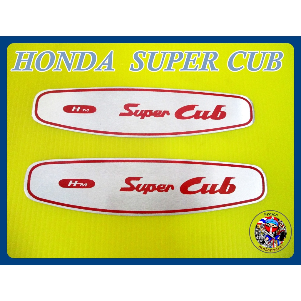 Logo-HONDA SUPER CUB Size 14..5 x 3 cm. | Shopee Philippines