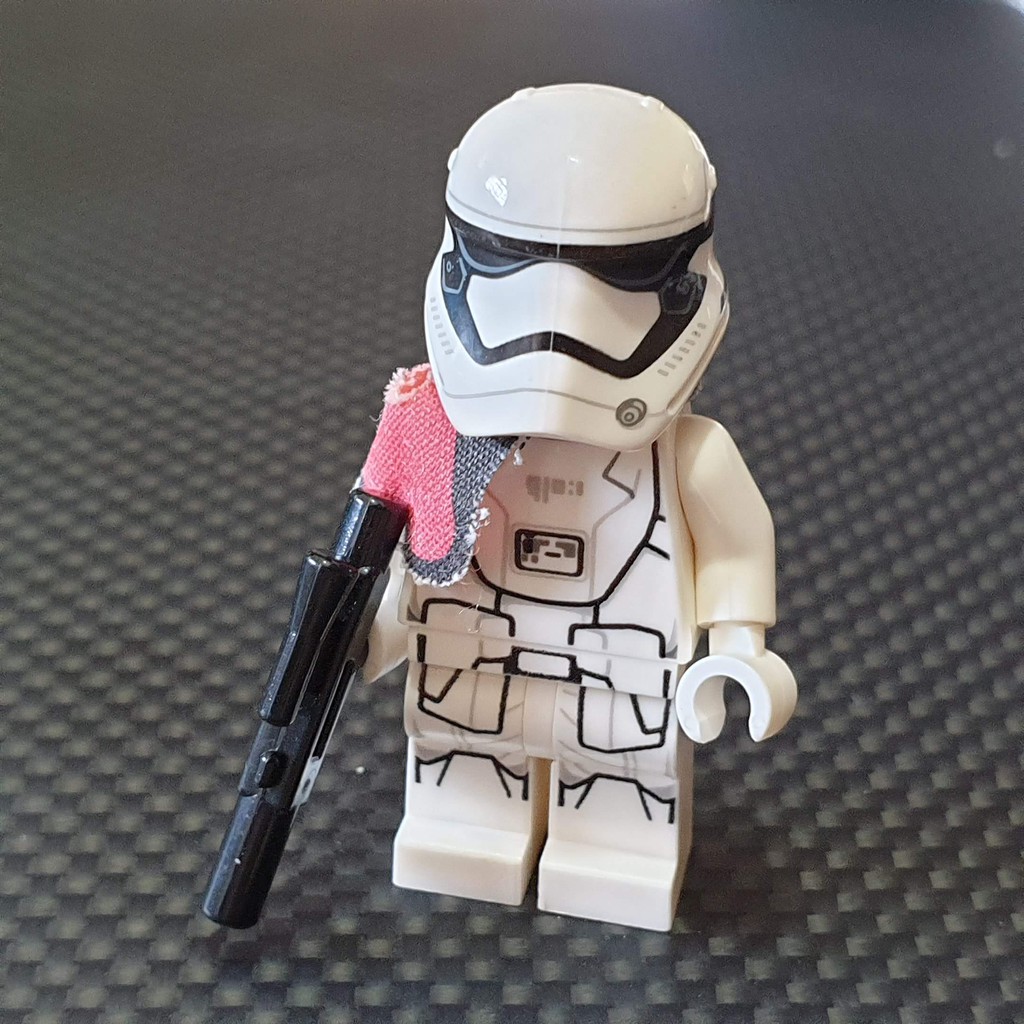 Authentic Lego Minifigure Star Wars - First Order Trooper with Pauldron ...