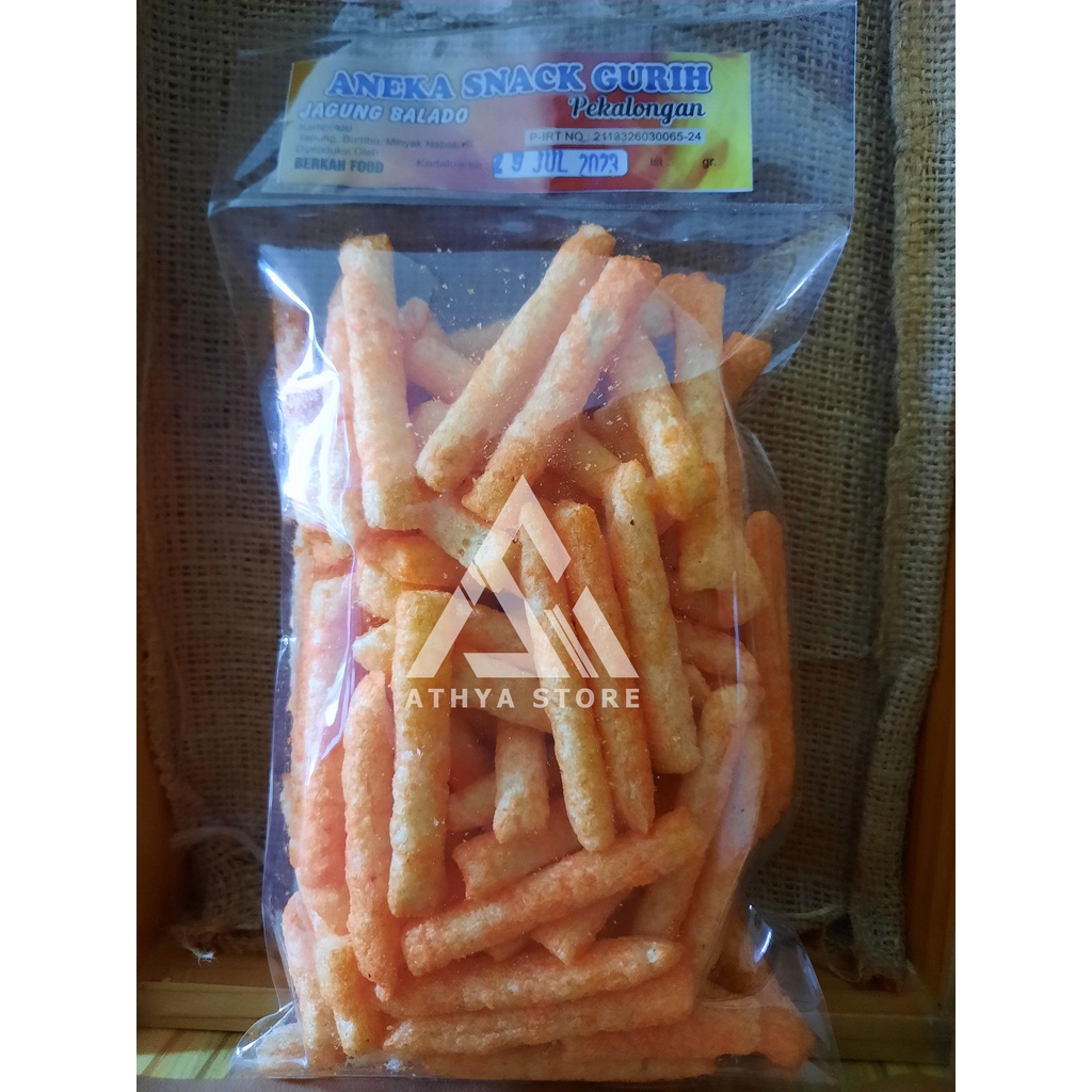 Balado Corn Sticks 100 grams | Spicy sticks | Balado Sticks 100 grams ...