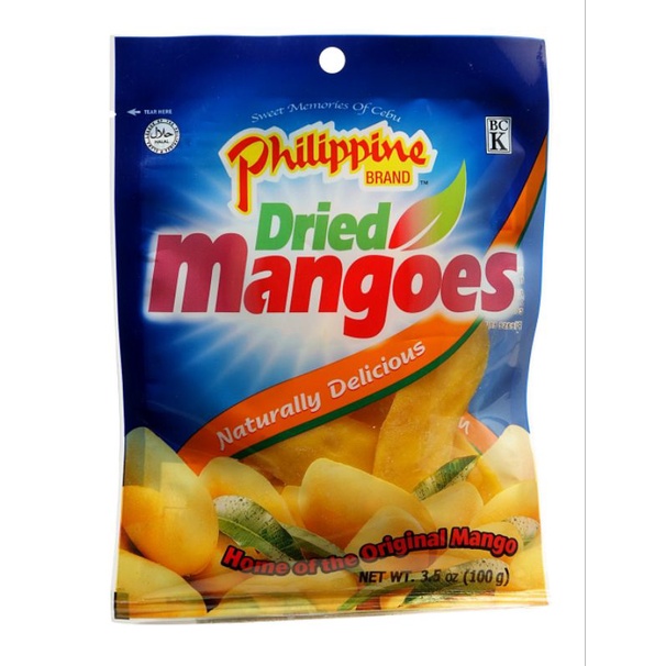 Philippine Brand Dried Mangoes 100g | Shopee Philippines