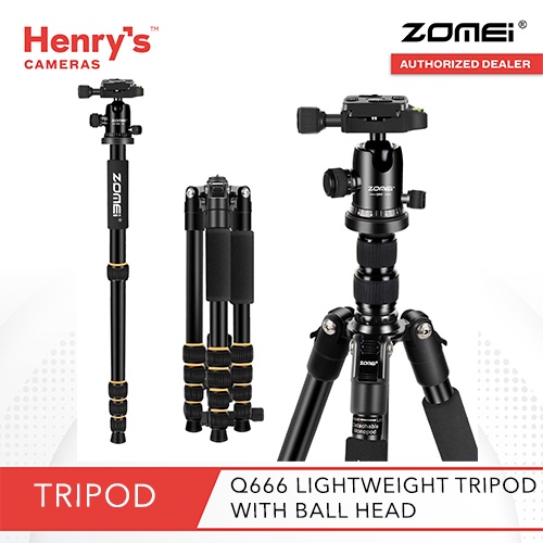 Zomei Q666 Proline Lightweight Camera Tripod With Ball Head Quick ...