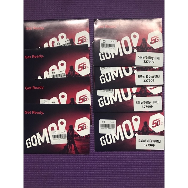 Gomo Sim Card 30gb / Unli Data for 30 days | Shopee Philippines