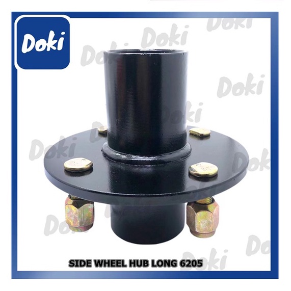 [DOKI MOTO] SIDE WHEEL HUB 6205 WITH 4 BOLT AND NUT (LONG) | Shopee ...
