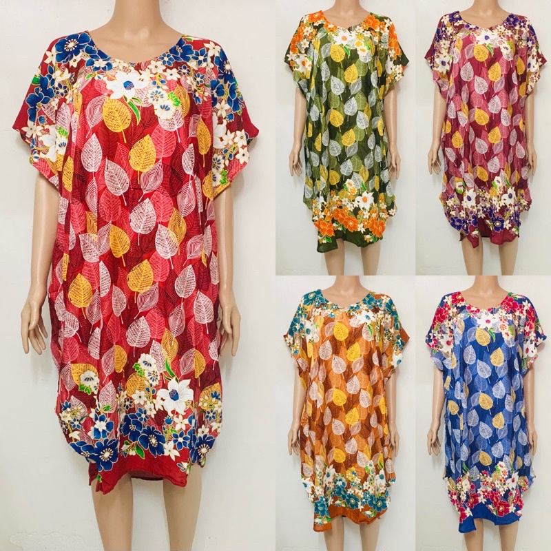 (PLUS SIZE) Thai Challis Kaftan Batik Duster | Shopee Philippines